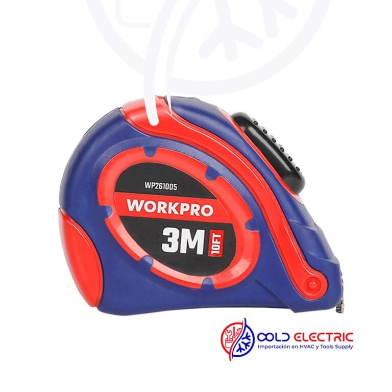 Cinta Métrica Autobloqueada 3m. WORKPRO – Cold Electric